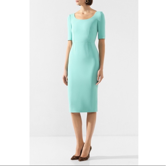 Dolce & Gabbana | Dresses | Dolce Gabbana Nwt Cady Sheath Crepe Dress ...